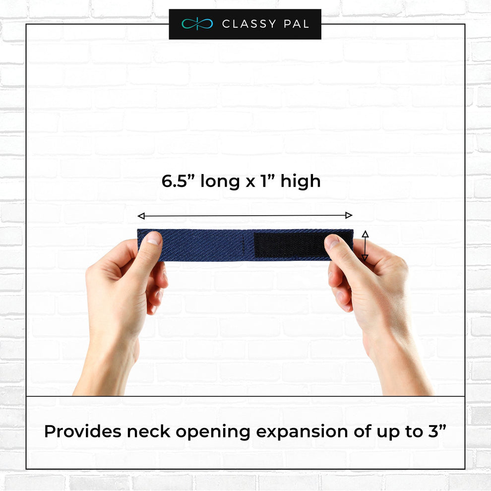Adult Bib Neck Extender – Extra Comfort & Coverage – Classy Pal